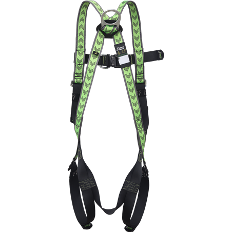 Body harness 2 attachment points, with automatic buckles